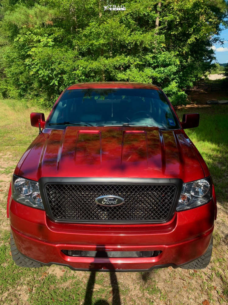 2008 Ford F-150 Wheel Offset Aggressive > 1" Outside Fender Suspension ...