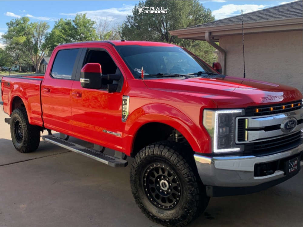 2019 Ford F-250 Super Duty Wheel Offset Slightly Aggressive Leveling ...