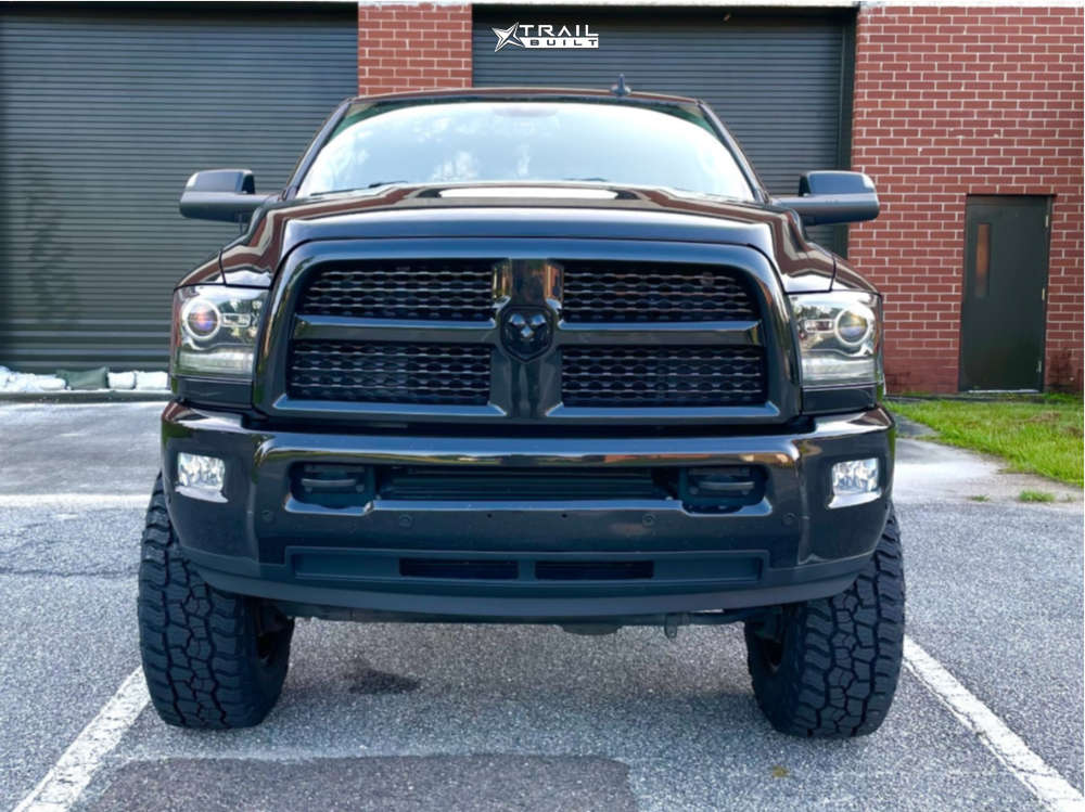 2017 Ram 3500 Wheel Offset Aggressive > 1" Outside Fender Suspension ...