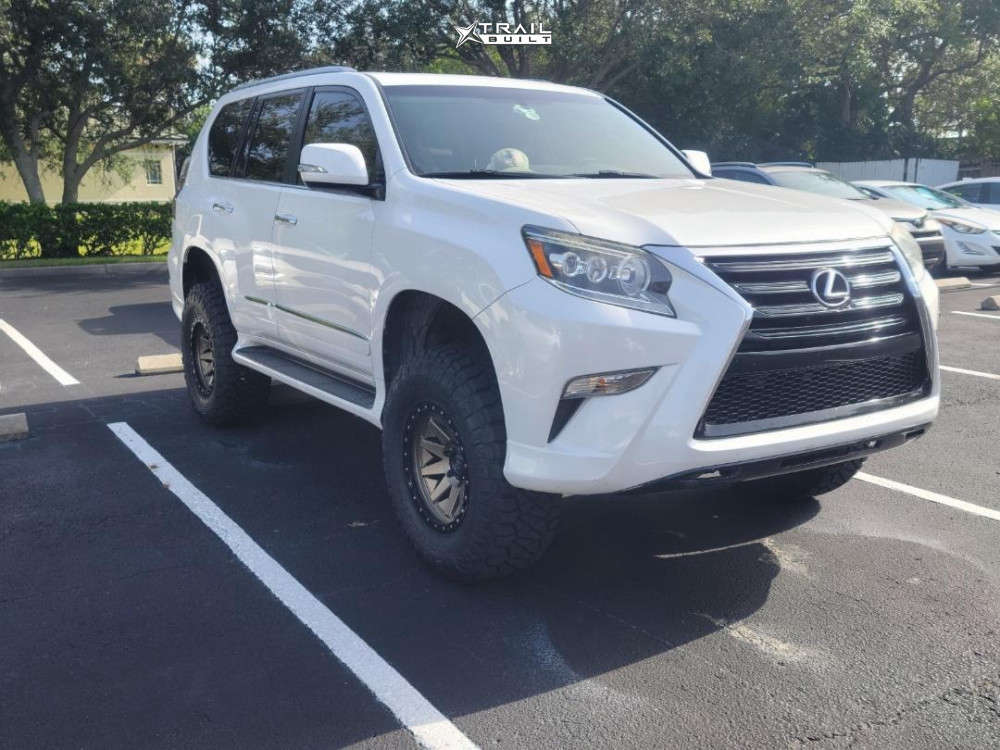 2016 Lexus GX460 Wheel Offset Aggressive > 1" Outside Fender Suspension ...