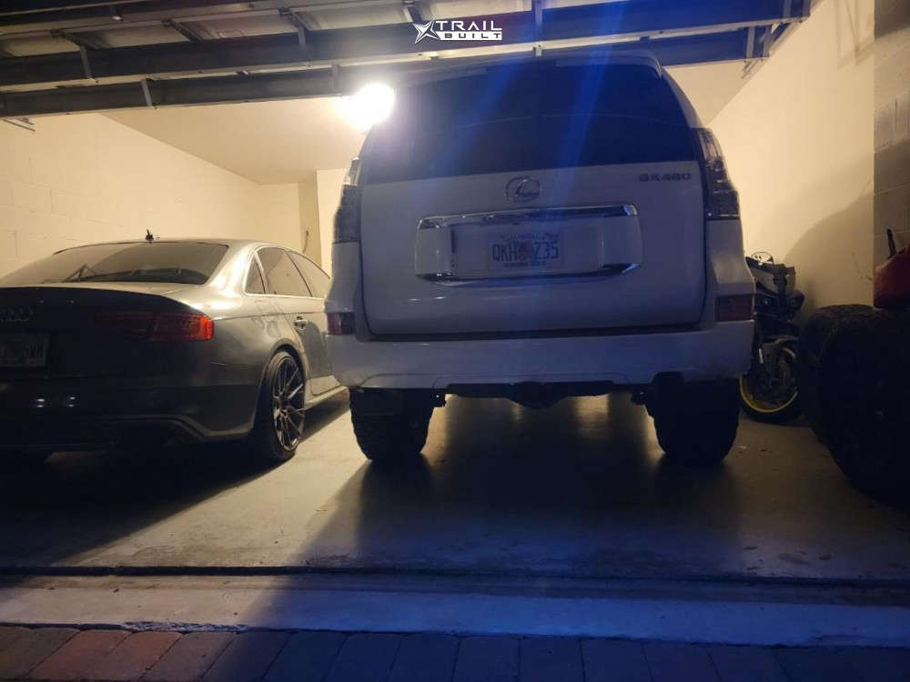 2016 Lexus GX460 Wheel Offset Aggressive > 1" Outside Fender Suspension ...