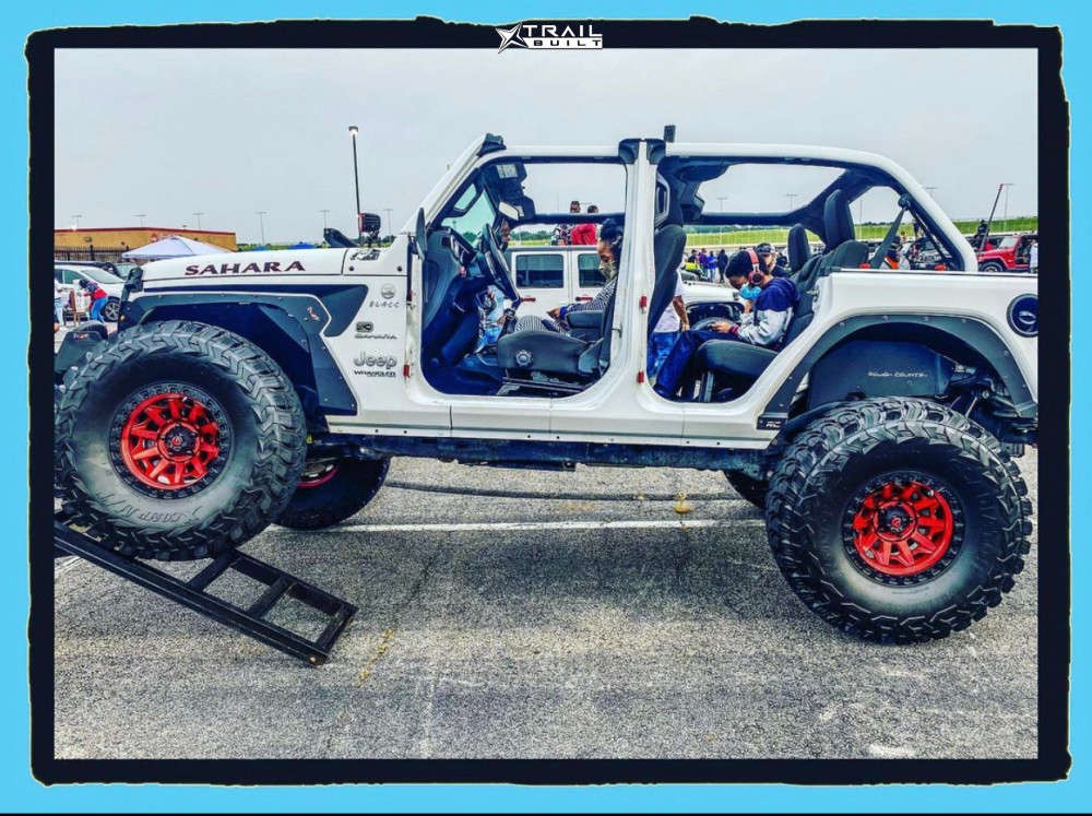 2018 Jeep Wrangler Wheel Offset Slightly Aggressive Suspension Lift 3 ...
