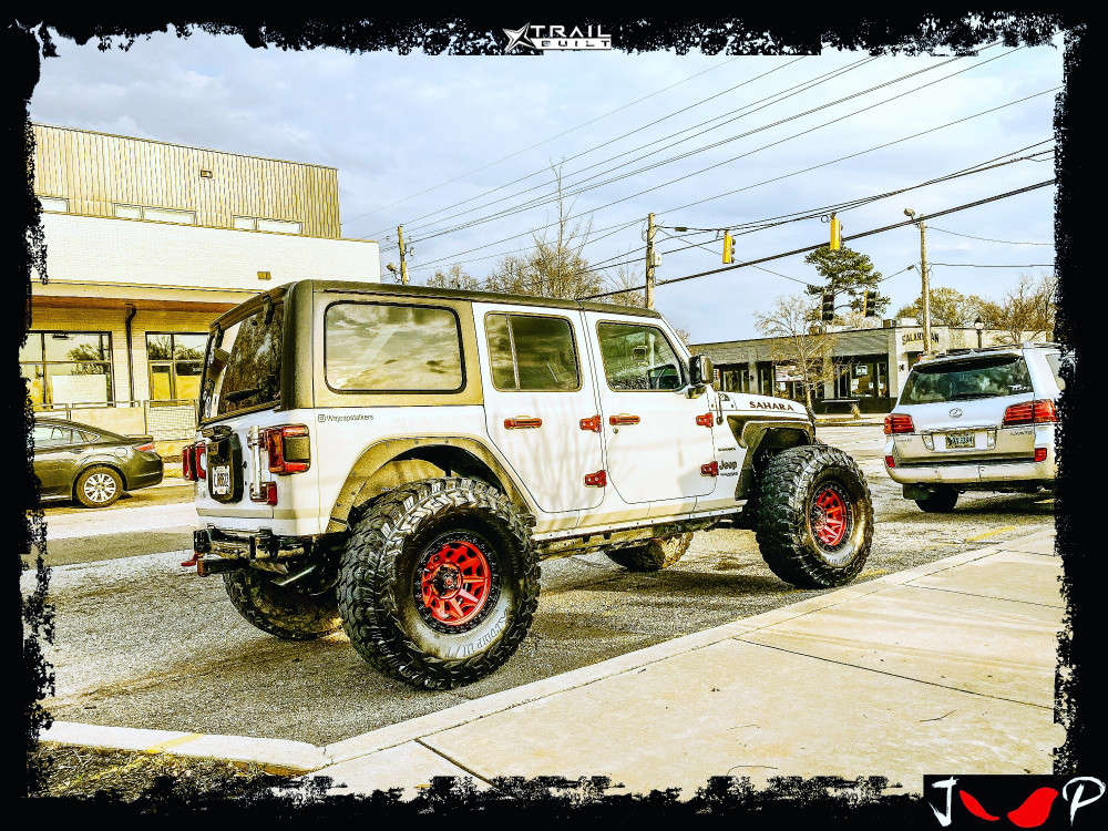 2018 Jeep Wrangler Wheel Offset Slightly Aggressive Suspension Lift 3 ...