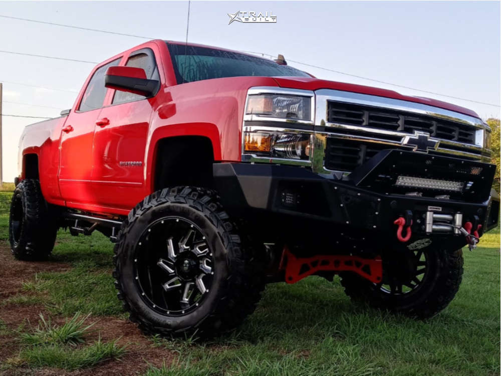 2015 Chevrolet Silverado 1500 Wheel Offset Super Aggressive 3"-5 ...