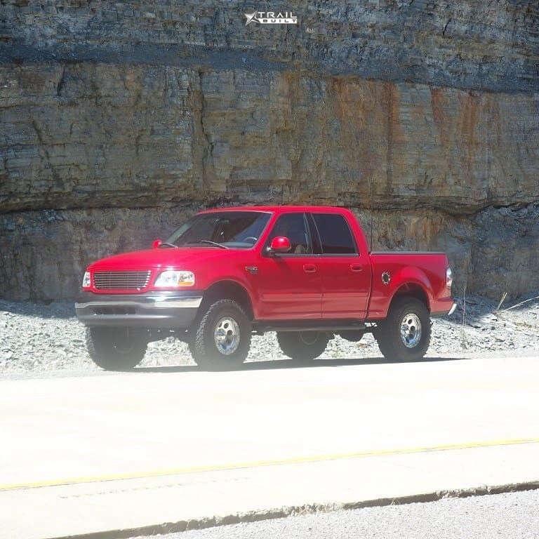 2001 Ford F-150 Wheel Offset Slightly Aggressive Suspension Lift 6 ...