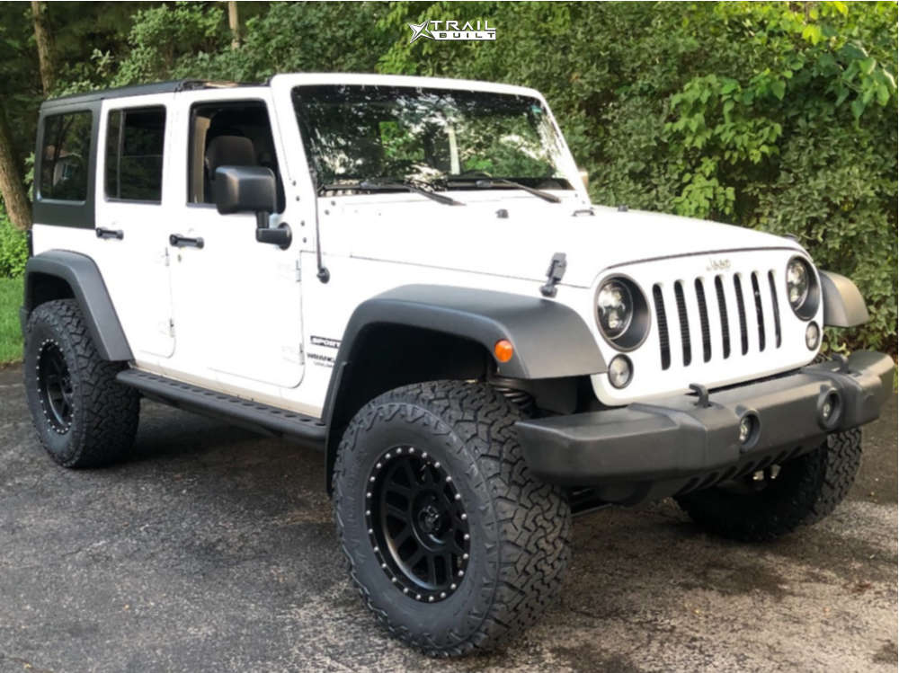 2017 Jeep Wrangler JK Wheel Offset Aggressive > 1" Outside Fender ...