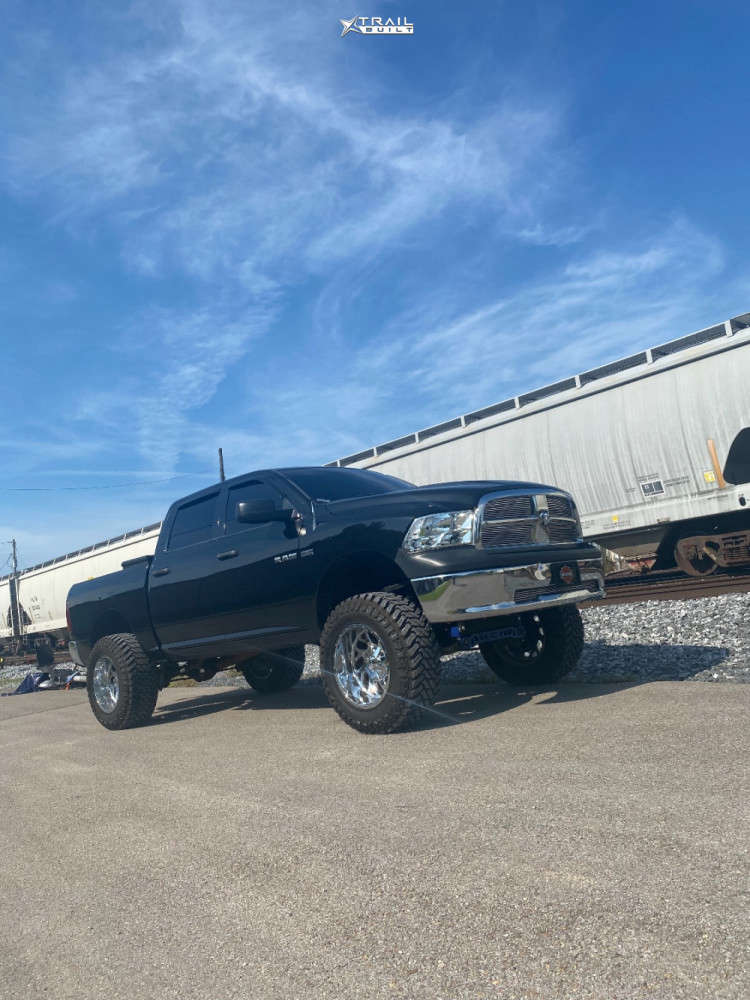 2010 Ram 1500 Wheel Offset Aggressive > 1" Outside Fender Suspension ...