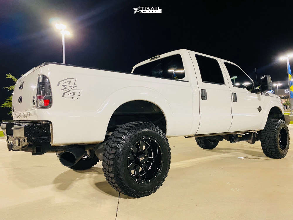 2012 Ford F-250 Super Duty Wheel Offset Super Aggressive 3"-5 ...