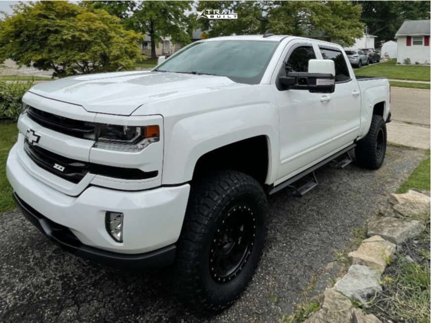2017 Chevrolet Silverado 1500 Wheel Offset Slightly Aggressive ...