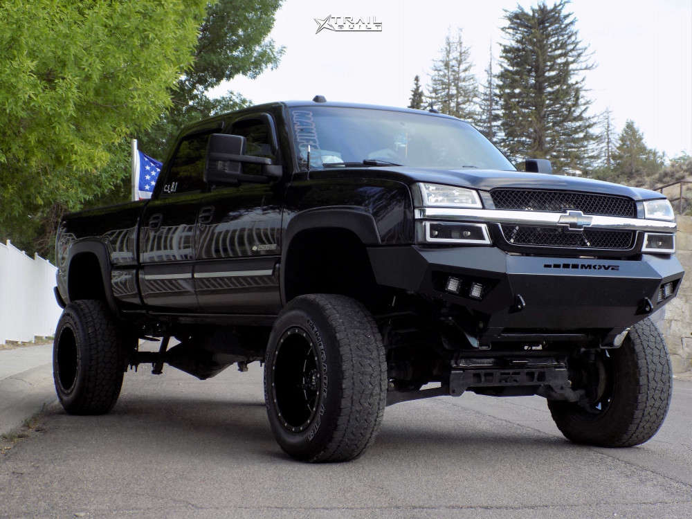 2004 Chevrolet Silverado 2500 HD Wheel Offset Super Aggressive 3"-5 ...