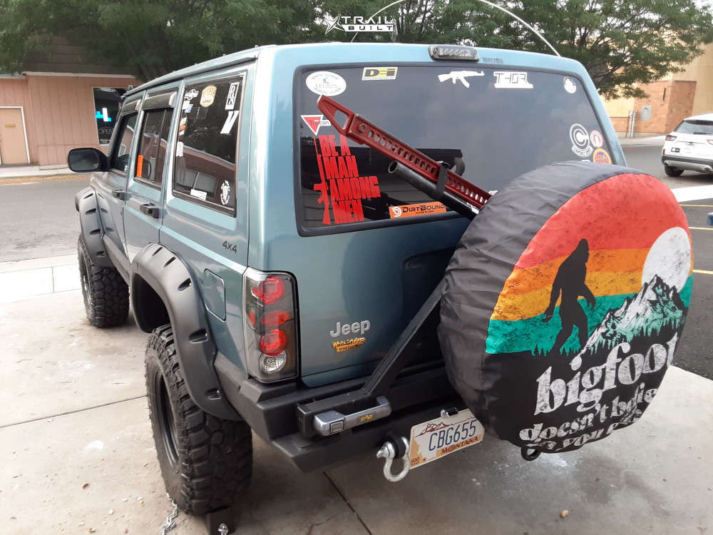 1997 Jeep Cherokee Wheel Offset Super Aggressive 3"-5" Suspension Lift ...