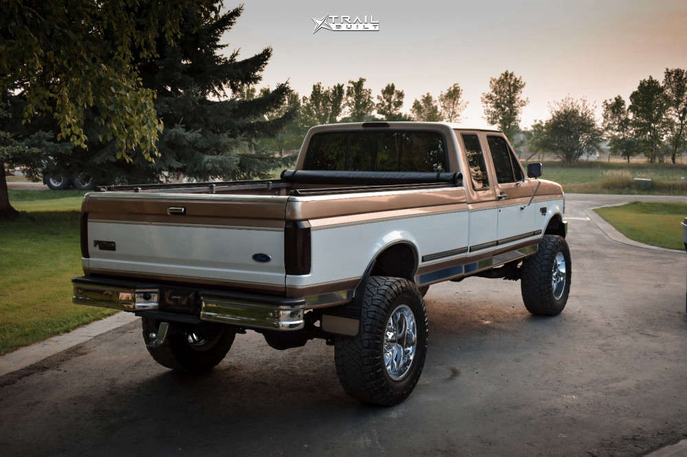 1997 Ford F-250 Wheel Offset Super Aggressive 3"-5" Suspension Lift 6.5 ...
