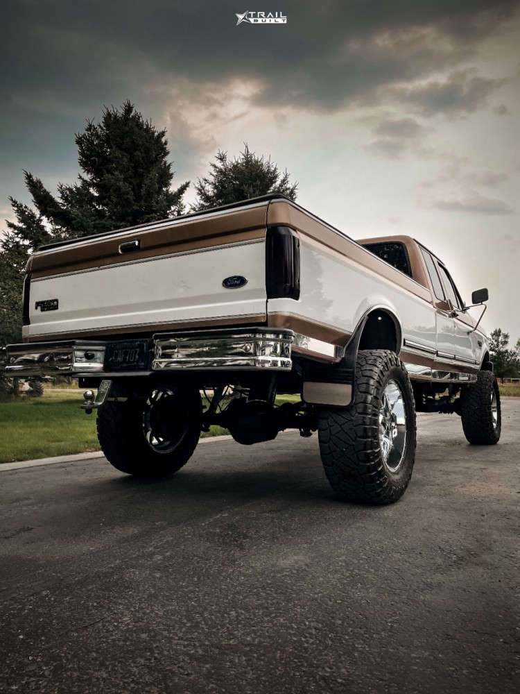 1997 Ford F-250 Wheel Offset Super Aggressive 3"-5" Suspension Lift 6.5 ...
