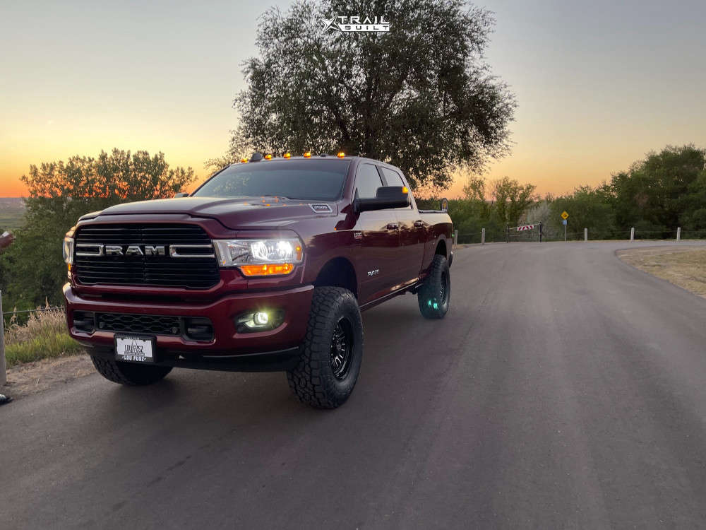 2021 Ram 2500 Wheel Offset Aggressive > 1" Outside Fender Stock ...
