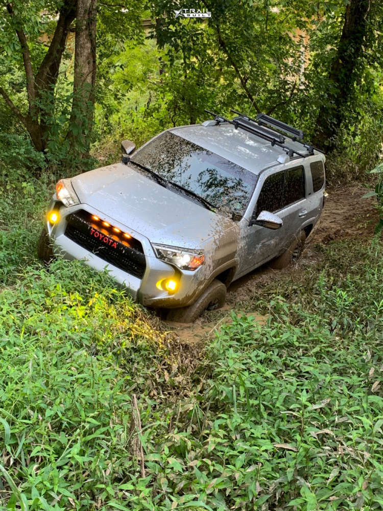 2017 Toyota 4Runner Wheel Offset Slightly Aggressive Suspension Lift 3 ...