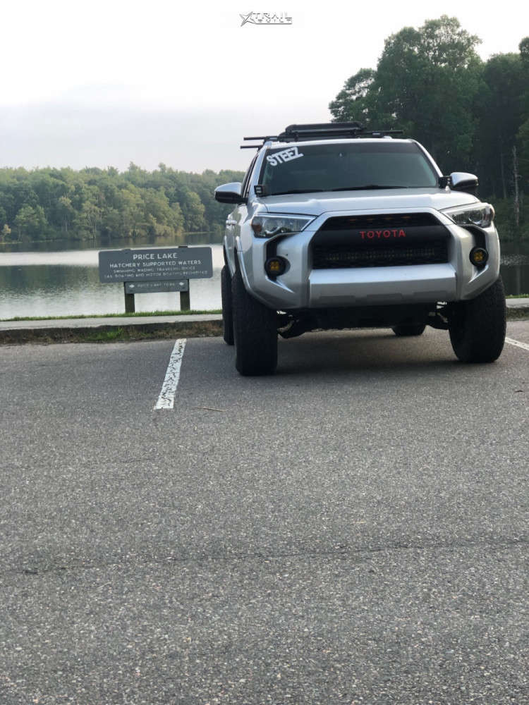 2017 Toyota 4Runner Wheel Offset Slightly Aggressive Suspension Lift 3 ...