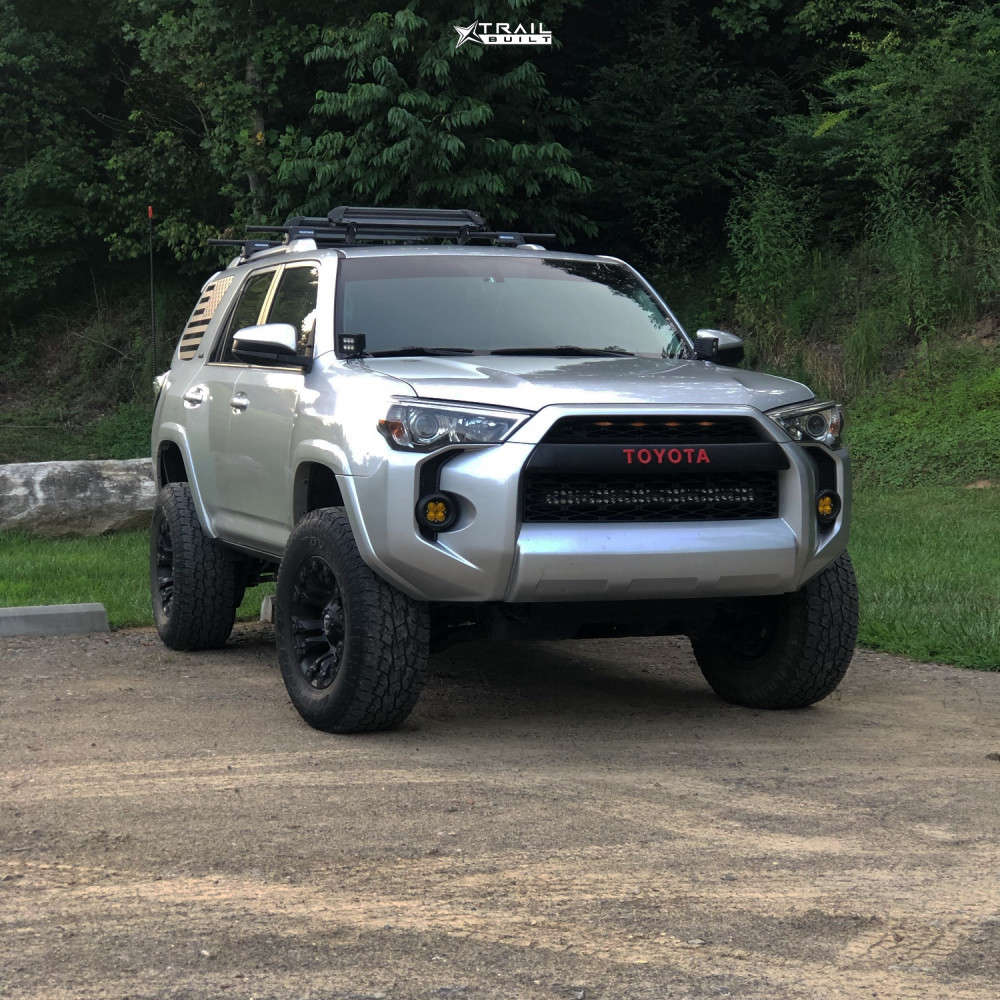 2017 Toyota 4Runner Wheel Offset Slightly Aggressive Suspension Lift 3 ...