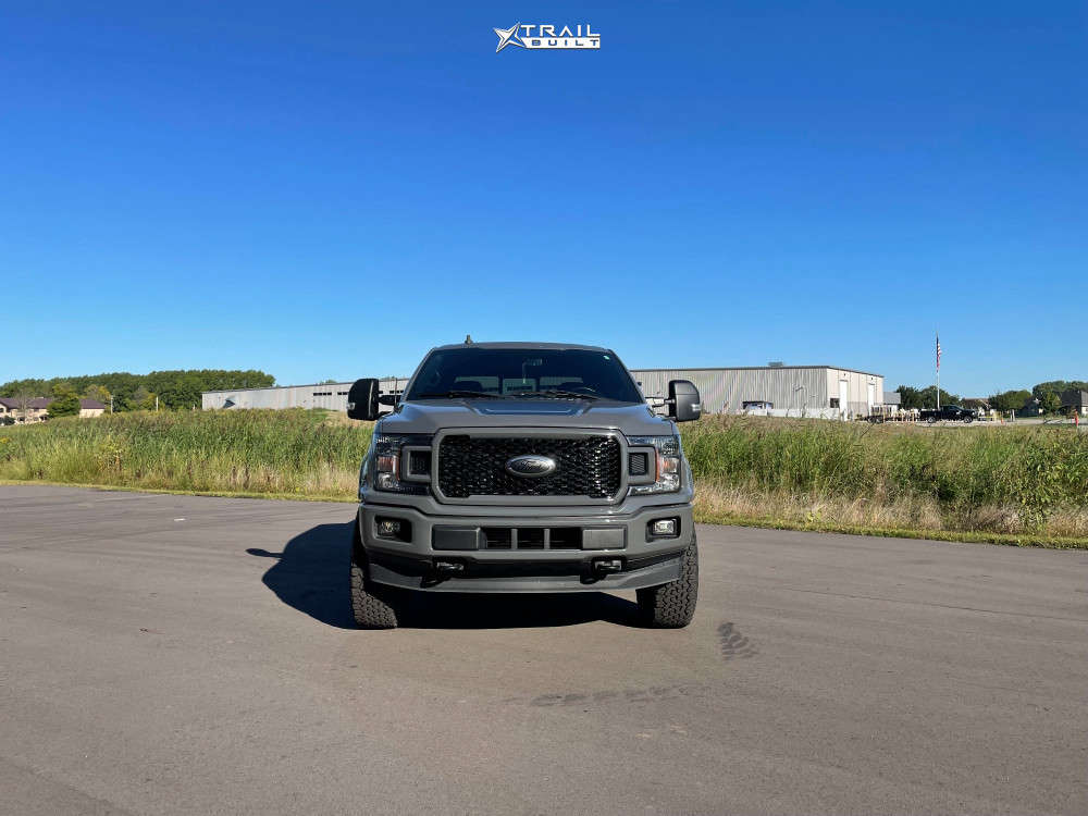 2018 Ford F-150 Wheel Offset Slightly Aggressive Leveling Kit | 1874044 ...