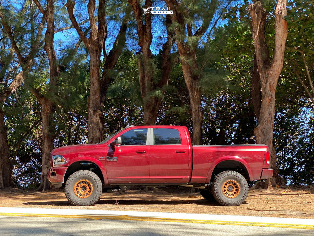 2017 Ram 2500 Wheel Offset Aggressive > 1" Outside Fender Suspension ...
