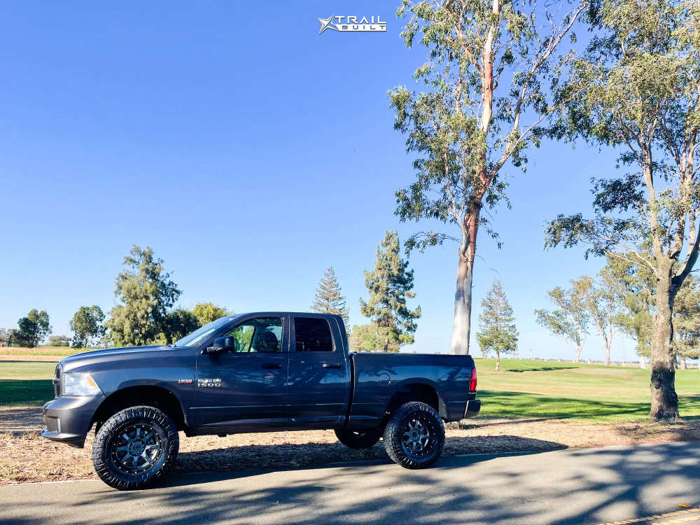 2017 Ram 1500 Wheel Offset Aggressive > 1" Outside Fender Suspension ...