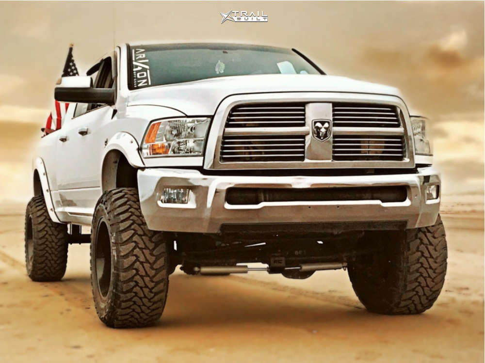 2012 Ram 3500 Wheel Offset Super Aggressive 3"-5" Suspension Lift 6 ...