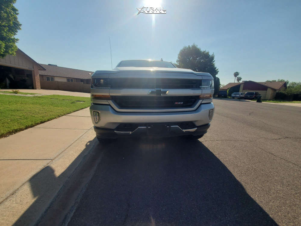 2018 Chevrolet Silverado 1500 Wheel Offset Super Aggressive 3"-5 ...