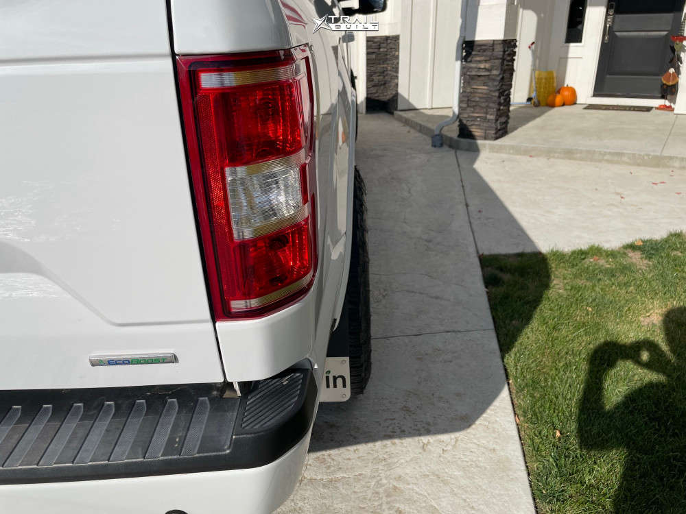 2018 Ford F-150 Wheel Offset Slightly Aggressive Leveling Kit | 1905541 ...