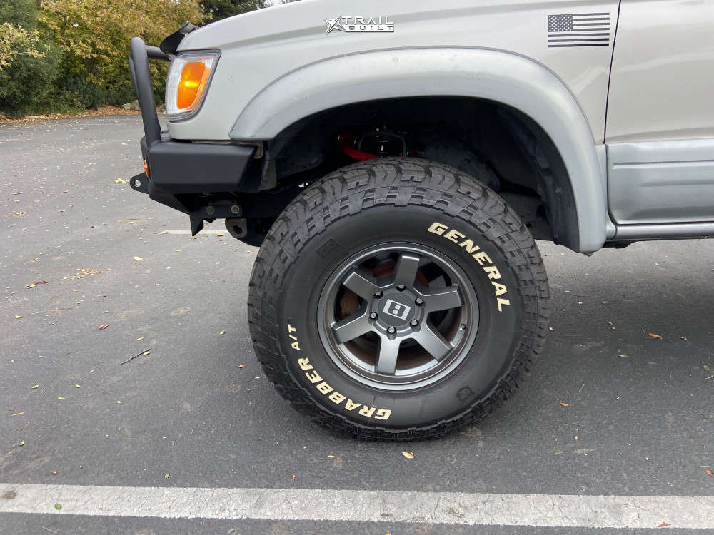 1996 Toyota 4Runner Wheel Offset Slightly Aggressive Suspension Lift 3 ...
