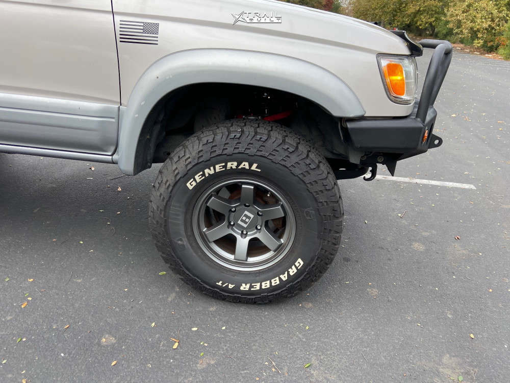 1996 Toyota 4Runner Wheel Offset Slightly Aggressive Suspension Lift 3 ...
