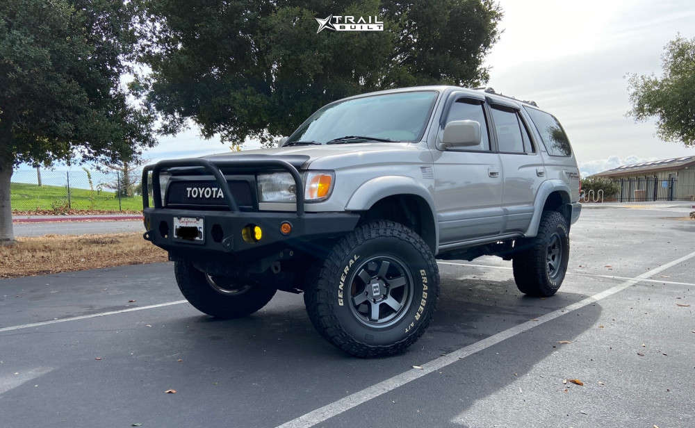 1996 Toyota 4Runner Wheel Offset Slightly Aggressive Suspension Lift 3 ...