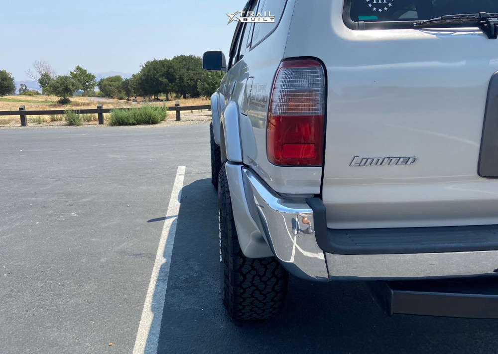1996 Toyota 4Runner Wheel Offset Slightly Aggressive Suspension Lift 3 ...
