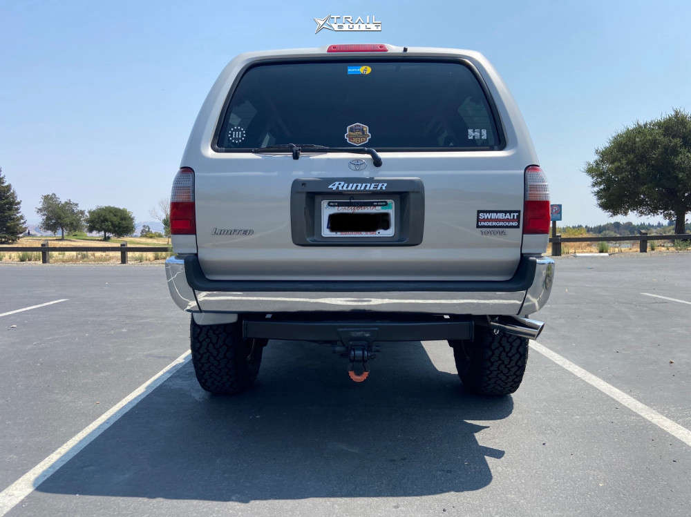 1996 Toyota 4Runner Wheel Offset Slightly Aggressive Suspension Lift 3 ...