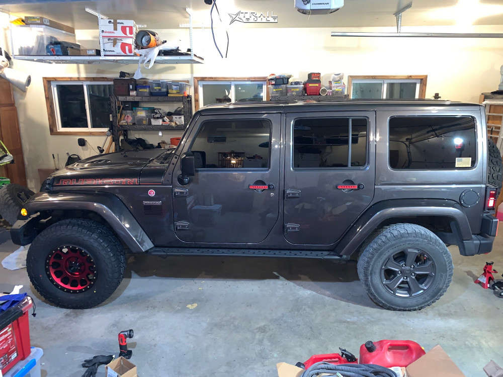2017 Jeep Wrangler Wheel Offset Slightly Aggressive Stock | 1972811 ...