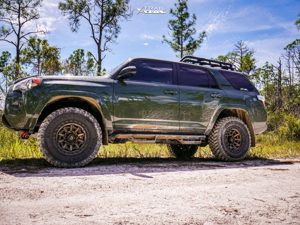 2020 Toyota 4Runner Wheel Offset Slightly Aggressive Leveling Kit ...