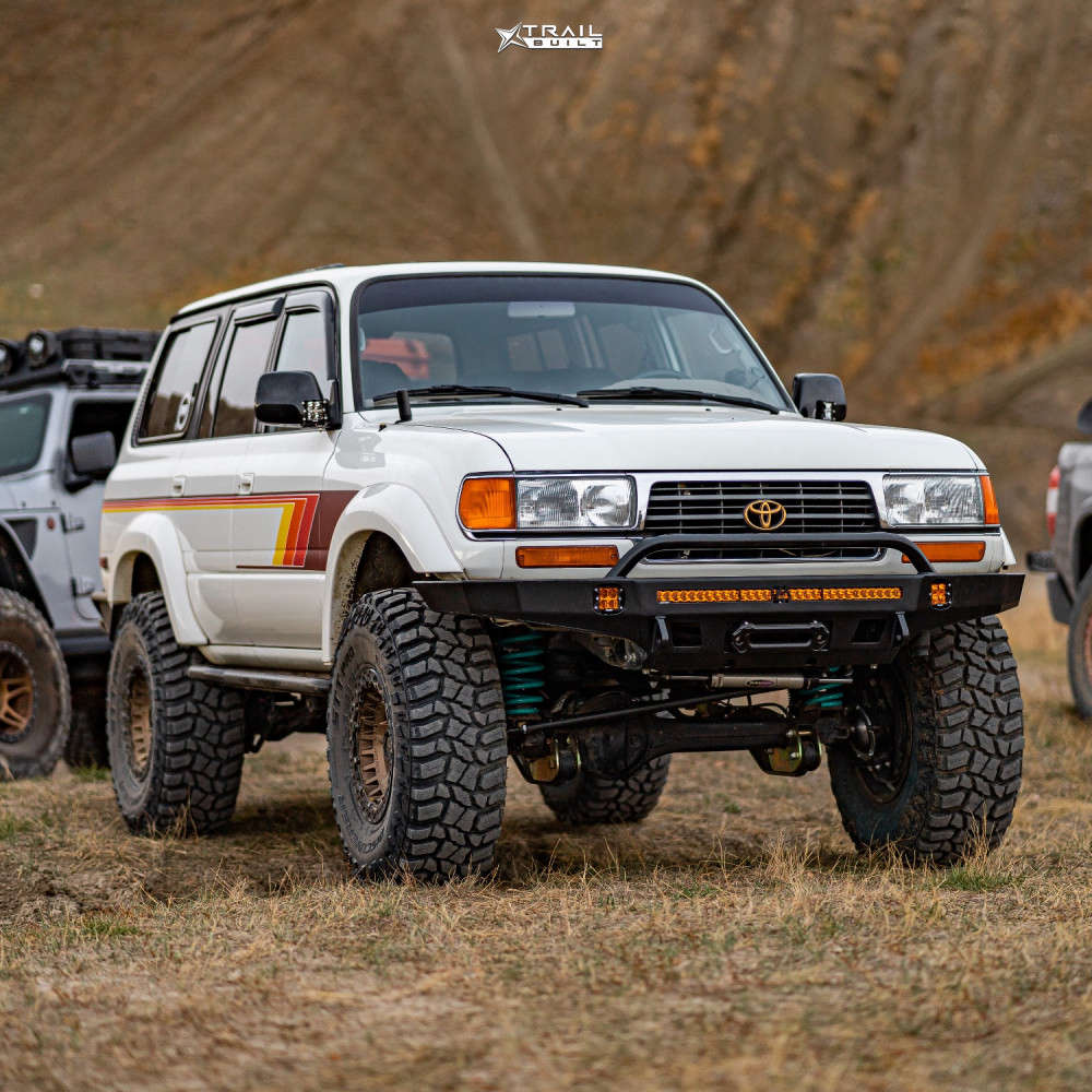 1996 Toyota Land Cruiser Wheel Offset Slightly Aggressive Suspension ...