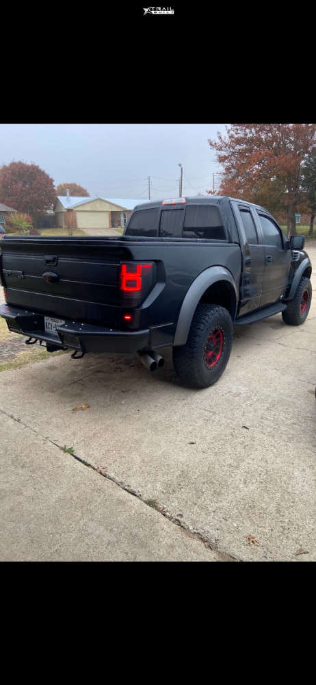 2010 Ford Raptor Wheel Offset Aggressive > 1" Outside Fender Leveling ...