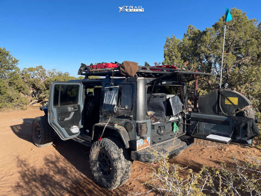 2013 Jeep Wrangler Wheel Offset Slightly Aggressive Suspension Lift 3 ...
