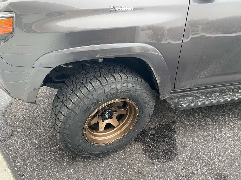 2016 Toyota 4Runner Wheel Offset Aggressive > 1" Outside Fender ...
