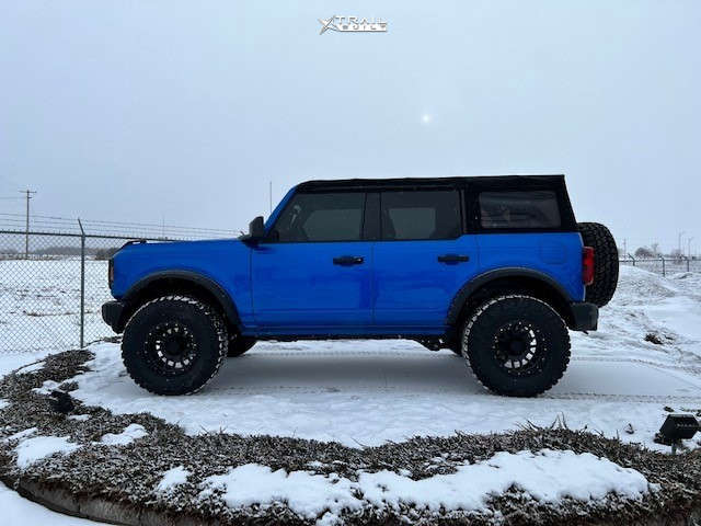 2021 Ford Bronco Wheel Offset Aggressive > 1" Outside Fender Suspension ...