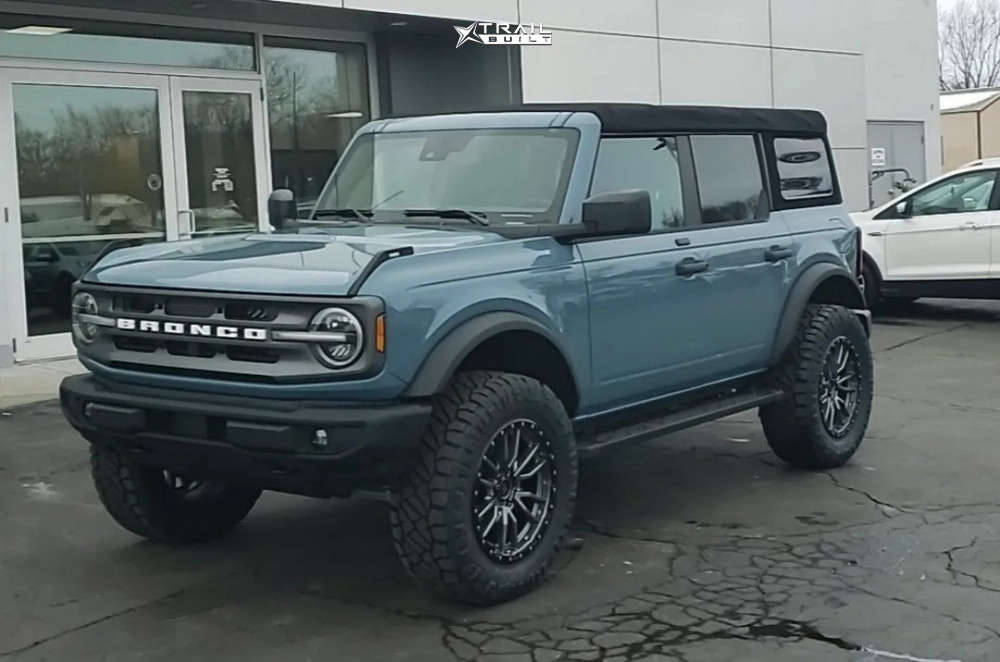 2021 Ford Bronco Wheel Offset Aggressive > 1" Outside Fender Leveling ...