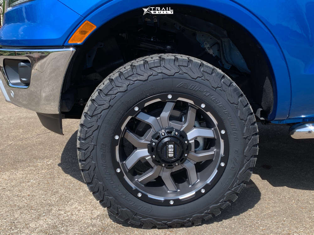 2021 Ford Ranger Wheel Offset HellaFlush Suspension Lift 2.5" | 2099131 ...