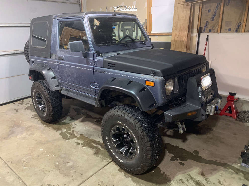 1987 Suzuki Samurai Wheel Offset Aggressive > 1" Outside Fender ...