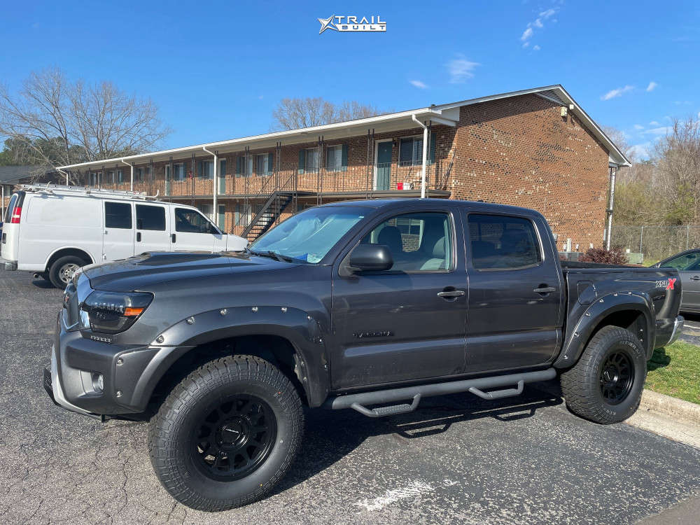 2015 Toyota Tacoma Wheel Offset Aggressive > 1" Outside Fender Leveling ...