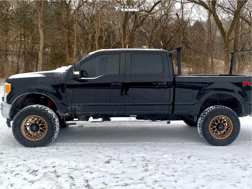 2017 Ford F-250 Super Duty Wheel Offset Slightly Aggressive Suspension ...