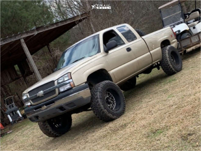 2004 Chevrolet Silverado 1500 Wheel Offset Aggressive > 1" Outside ...