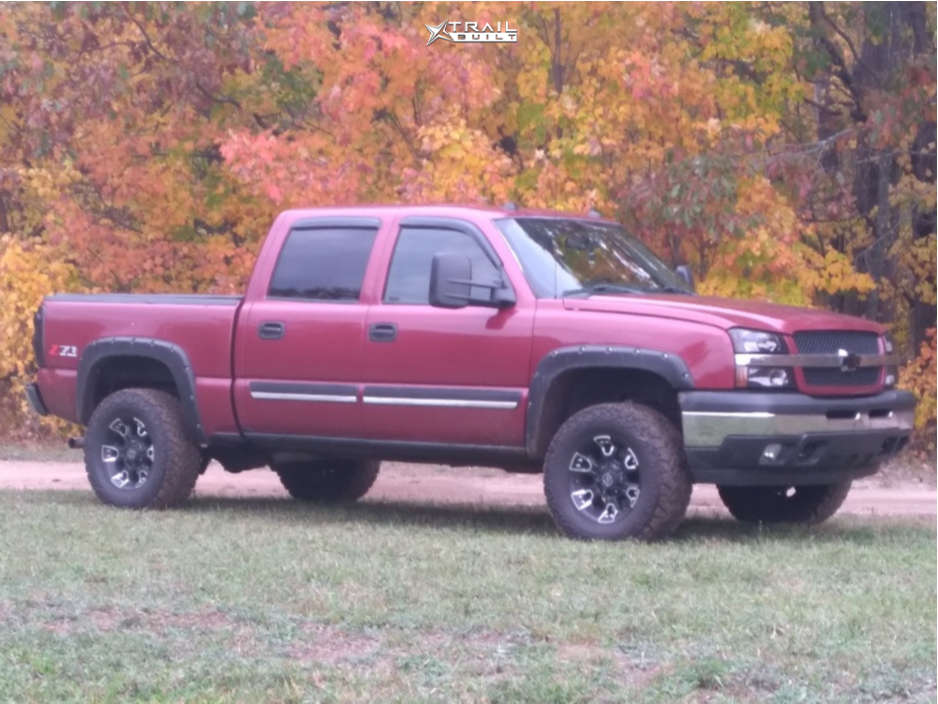 2005 Chevrolet Silverado 1500 Wheel Offset Aggressive > 1" Outside ...