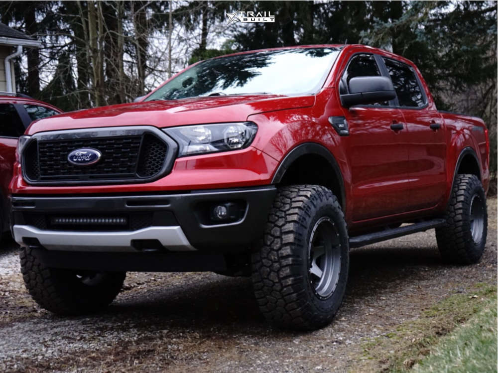 2020 Ford Ranger Wheel Offset Aggressive > 1" Outside Fender Leveling ...