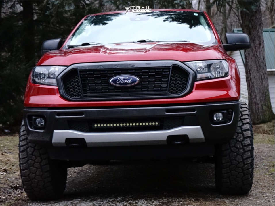 2020 Ford Ranger Wheel Offset Aggressive > 1" Outside Fender Leveling ...