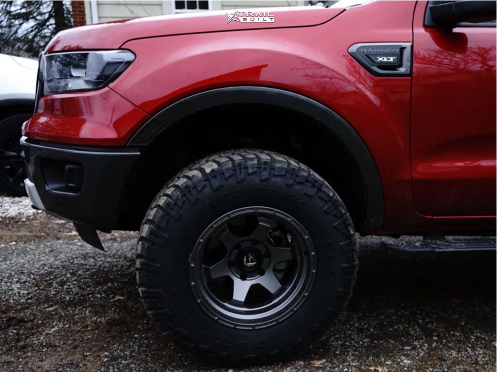 2020 Ford Ranger Wheel Offset Aggressive > 1" Outside Fender Leveling ...