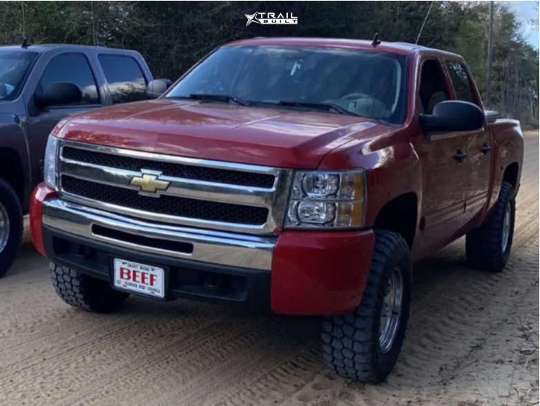 2011 Chevrolet Silverado 1500 Wheel Offset Aggressive > 1" Outside ...